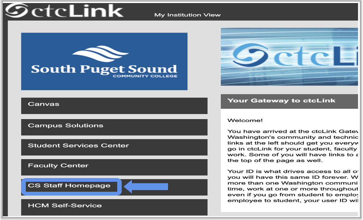 Access the Faculty Center | SPSCC Support